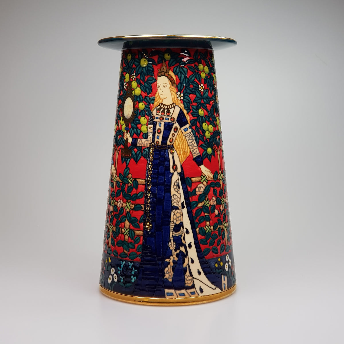 Sally tuffin designed Cluny vase 12". Edition of 5 – UK Art Pottery