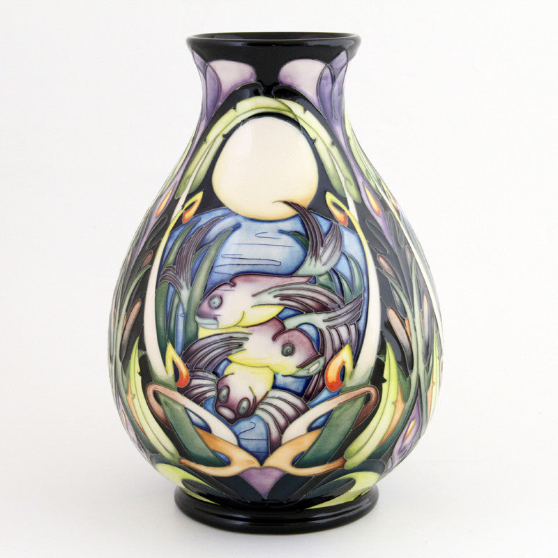 Moorcroft Pottery Shearwater Moon design by Emma bossons – UK Art Pottery