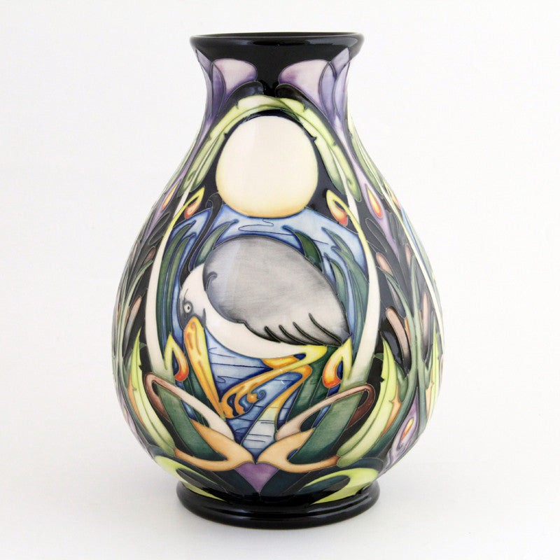 Moorcroft Pottery Shearwater Moon design by Emma bossons – UK Art Pottery