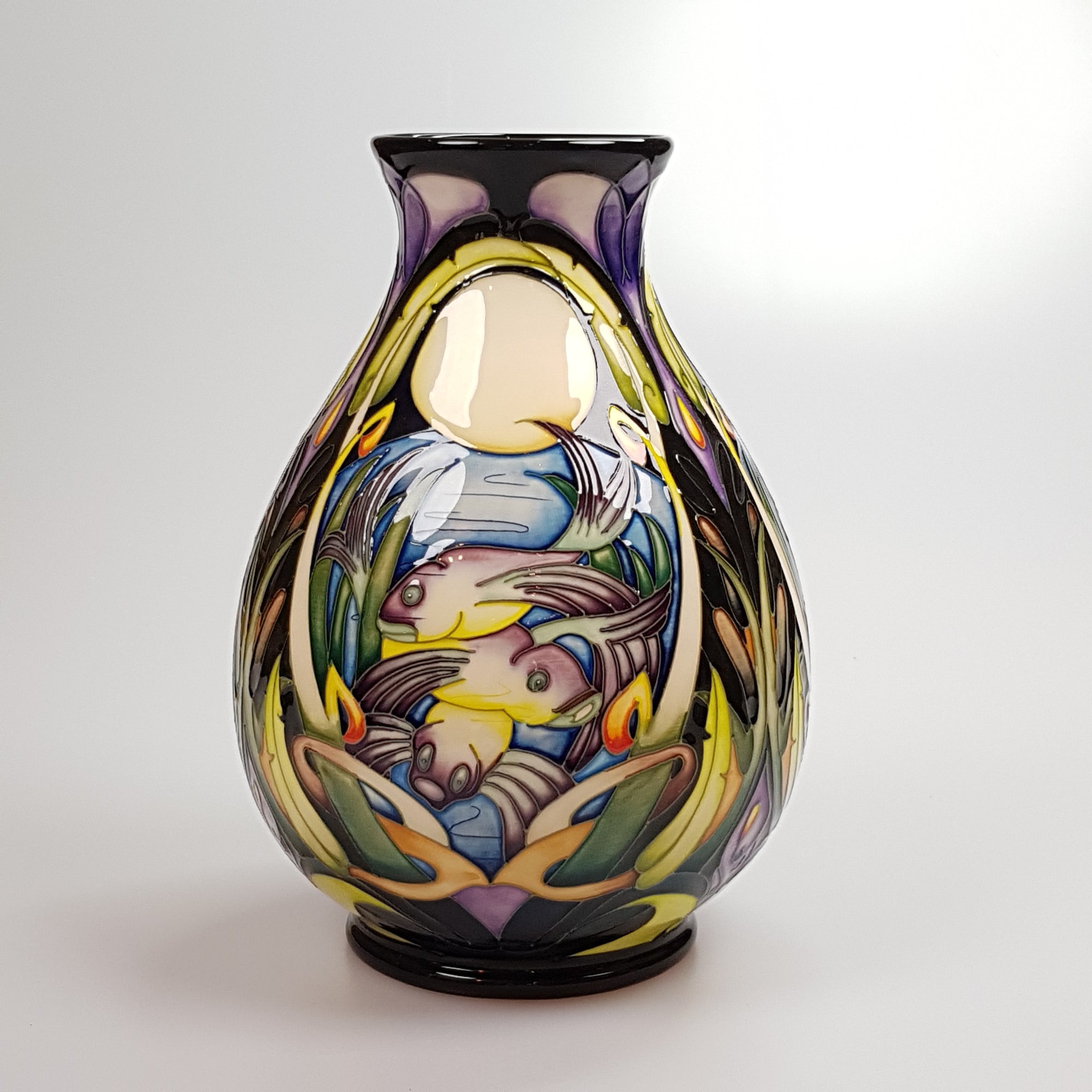 Moorcroft Pottery Shearwater Moon design by Emma bossons – UK Art Pottery